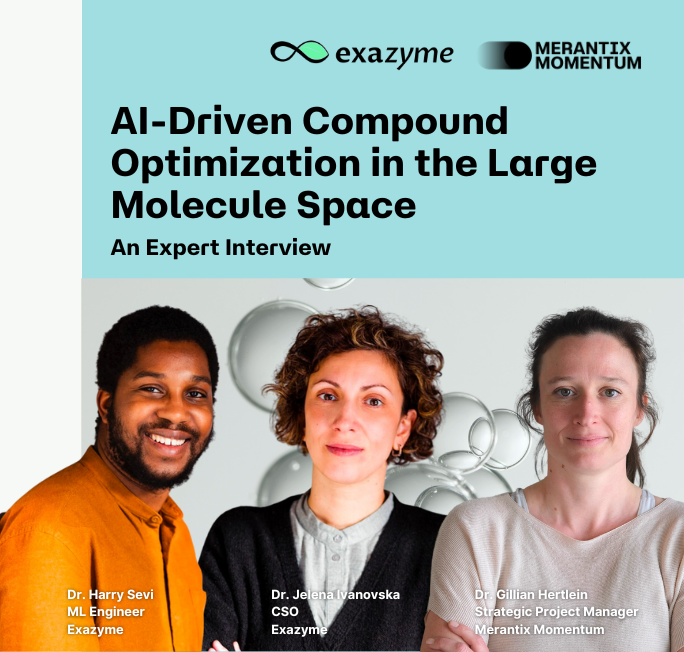 AI-Driven Compound Optimization in the Large Molecule Space - Newsroom - Merantix Momentum